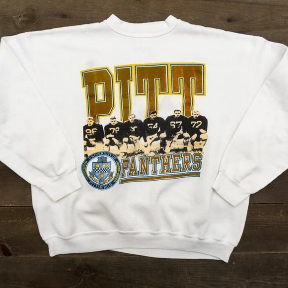 Shirts | 9s Vintage Pitt Pittsburgh Panthers College College Vintage ...